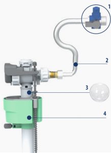 Wall hung solution INGENIO - Siamp